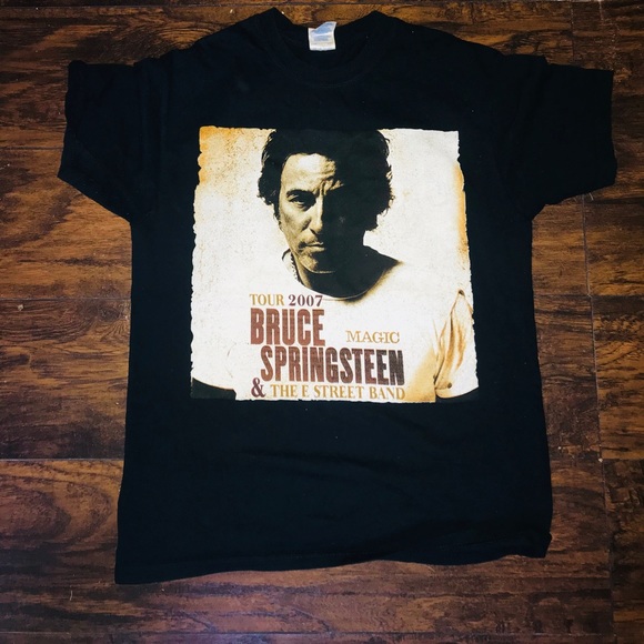 Tops | Vintage Springsteen Tshirt 207 Magic Tour | Poshmark